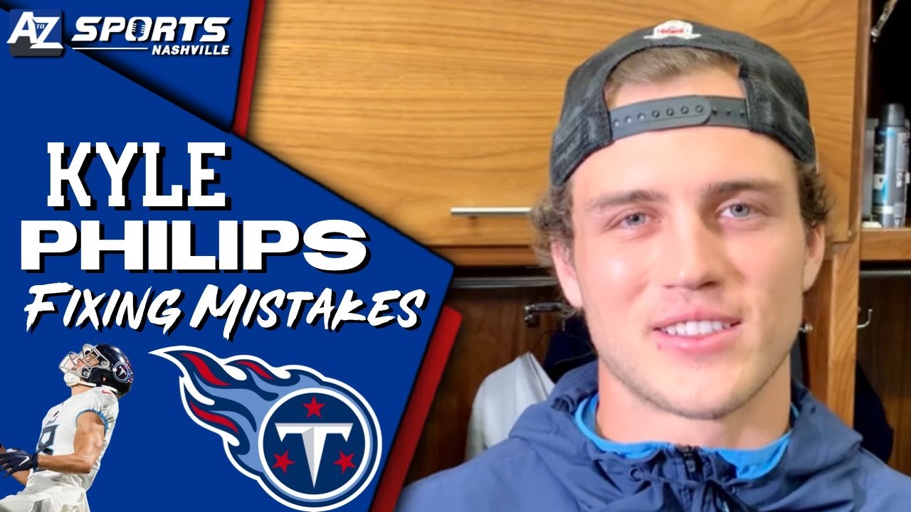 Titans' Rookie WR Kyle Philips on Focusing on Fielding Punts - YouTube
