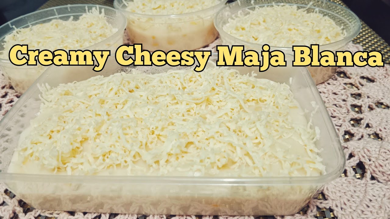Creamy Cheesy Maja Blanca | Easy Maja Blanca Recipe Met's Kitchen - YouTube