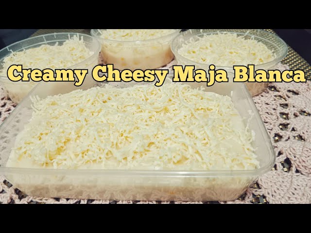 Maja Blanca With Cheese
