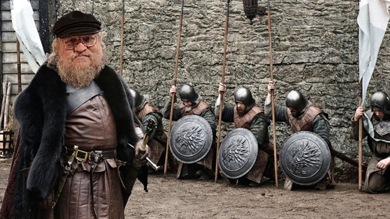 George R.R. Martin confirms Game Of Thrones movie - Collider - YouTube