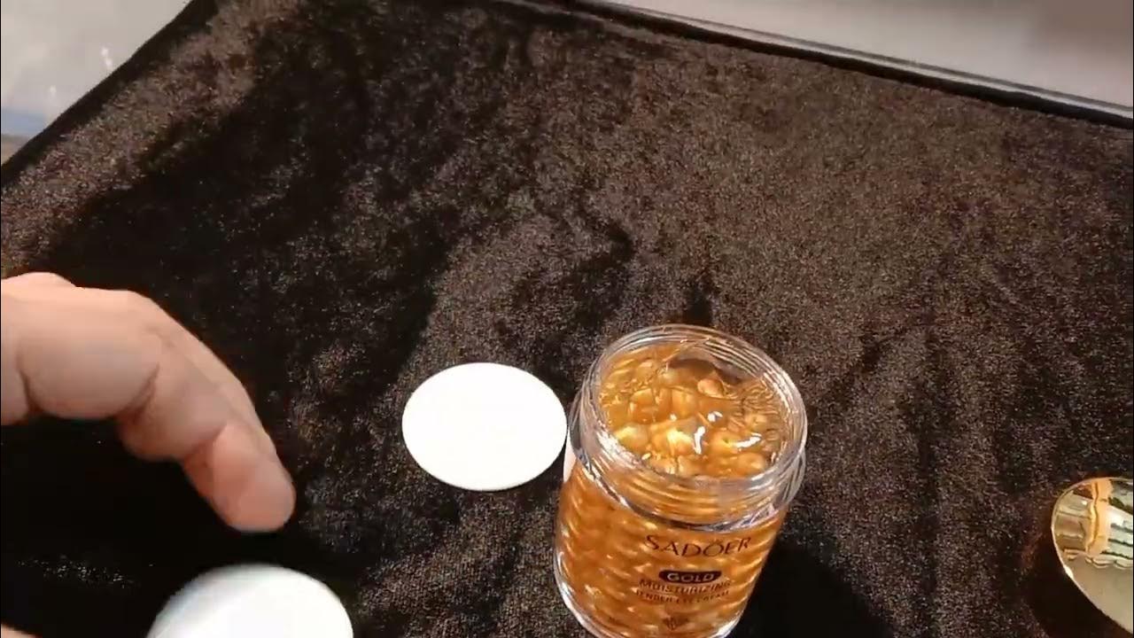 Sadoer Gold Moisturizing Tender Eye Cream. - YouTube