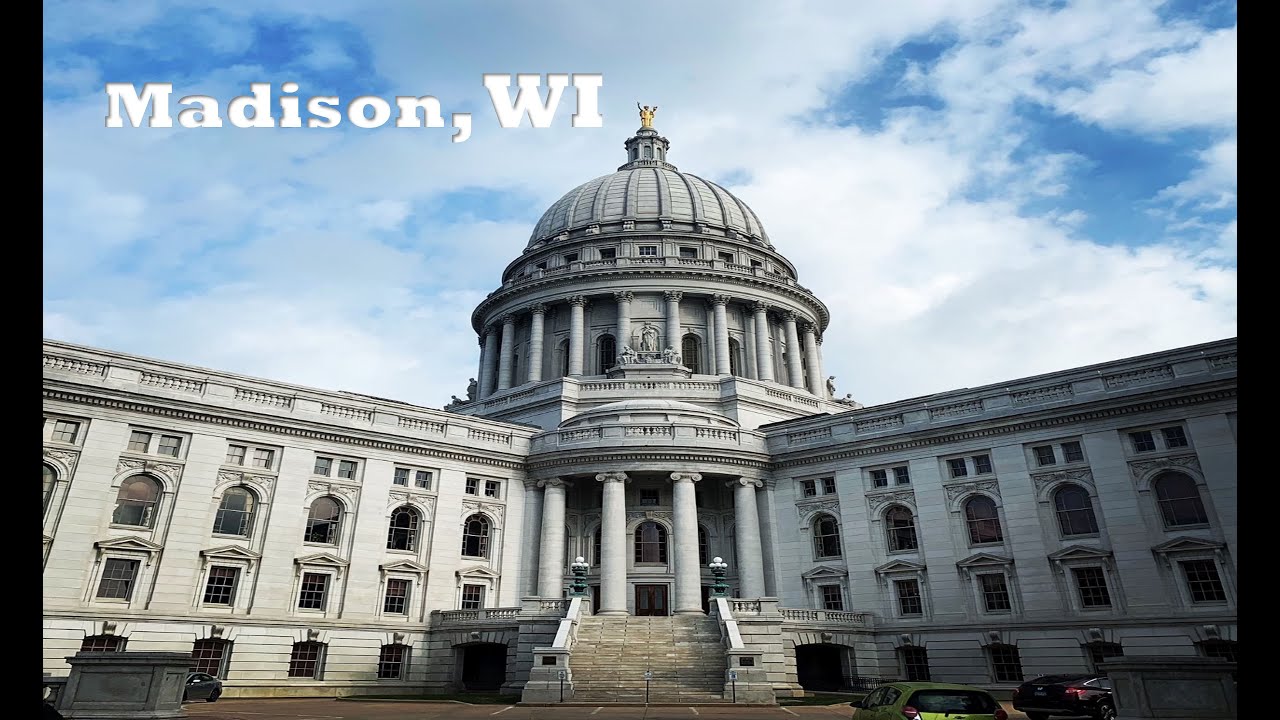 Madison, WI - Wandering Walks of Wonder Slow TV Walking Tour 4K - YouTube