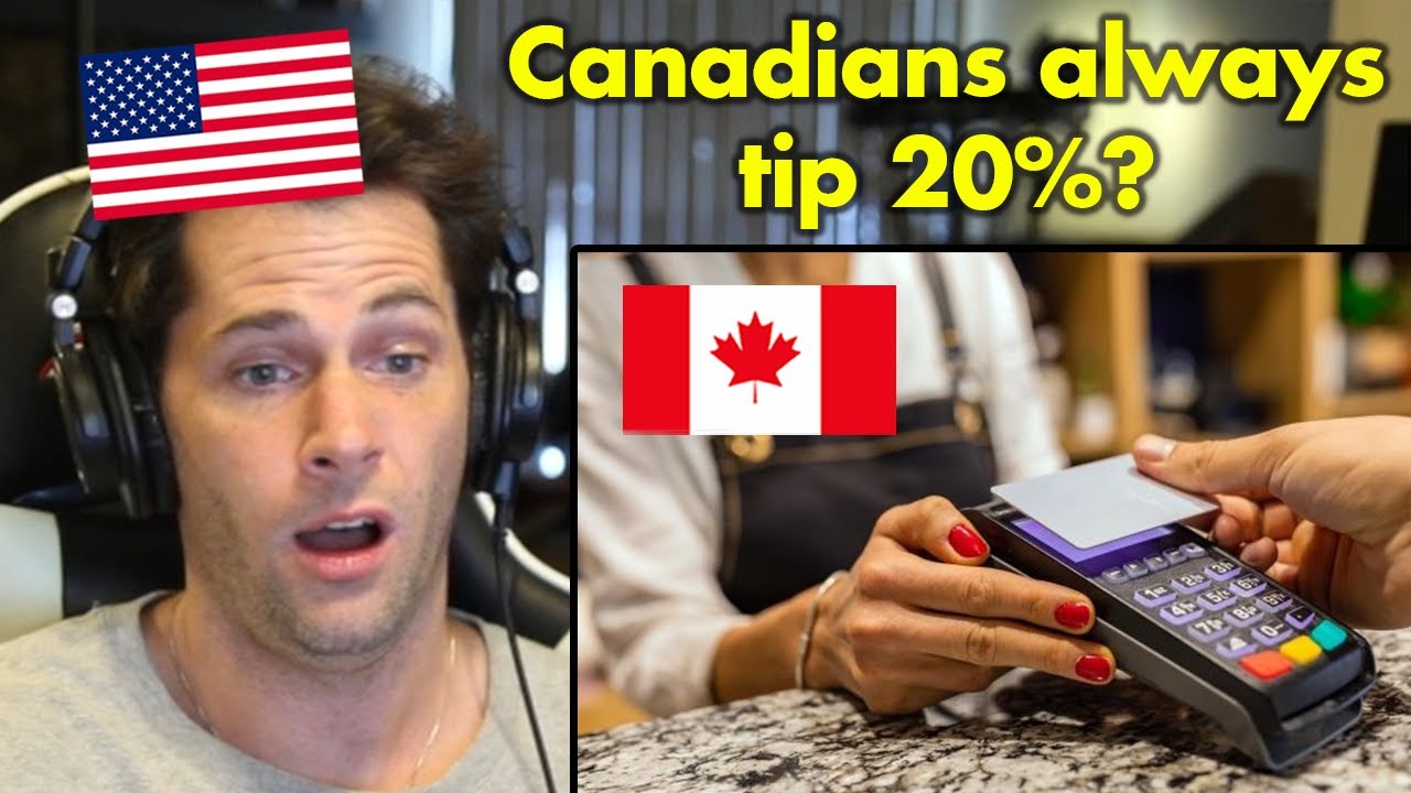 American Reacts to Tipping in Canada - YouTube