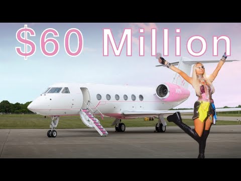 Discover Paris Hiltons Custom Pink Private Jet Gulfstream G450 