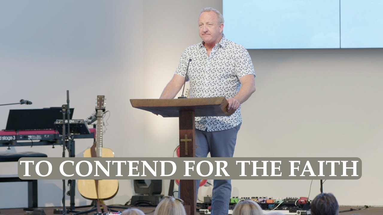 To Contend for the Faith | Pastor Rob McCoy - YouTube
