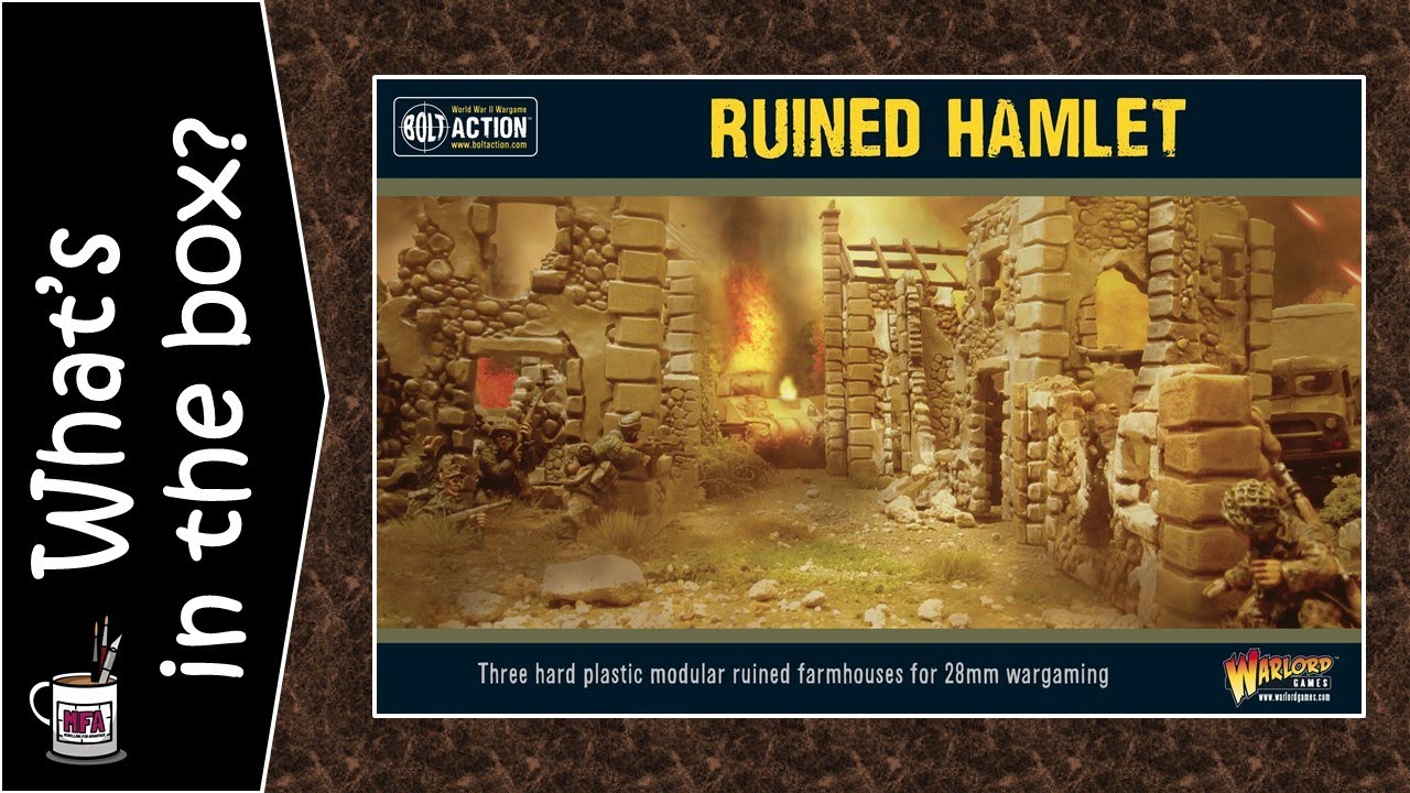 Warlord Games Ruined Hamlet: Unboxing and review - What's in the box? - YouTube