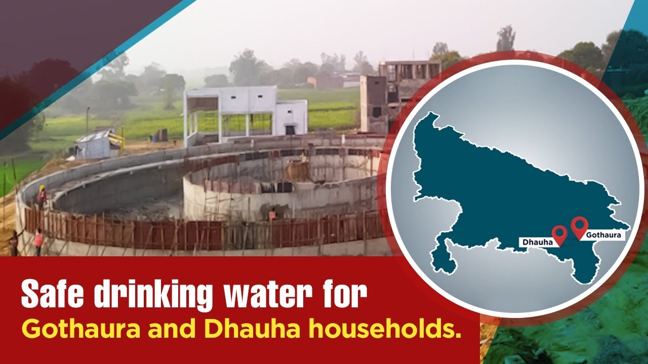 Safe drinking water for Gothaura and Dhauha households | MEIL Drinking ...