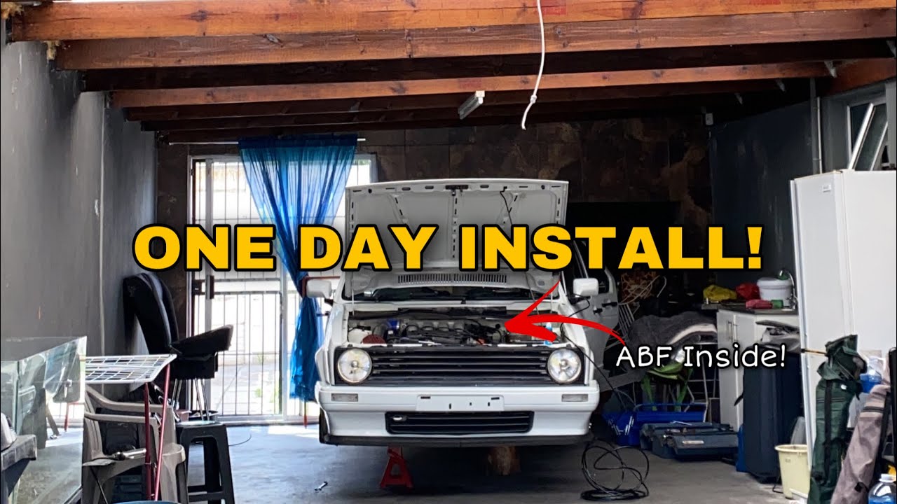 Installing AIRRIDE into an ABF swopped MK1 | Roadtrip with a 200GXI ...