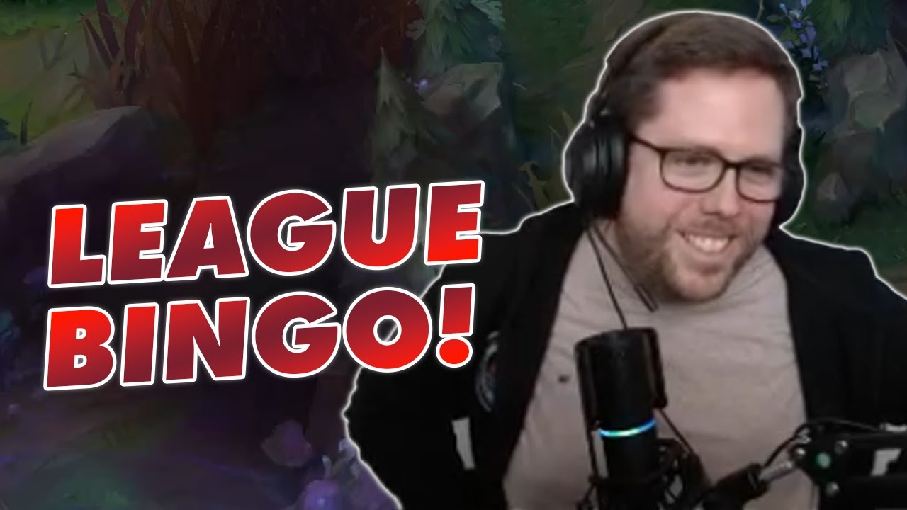 LEAGUE OF LEGENDS BINGO! - YouTube