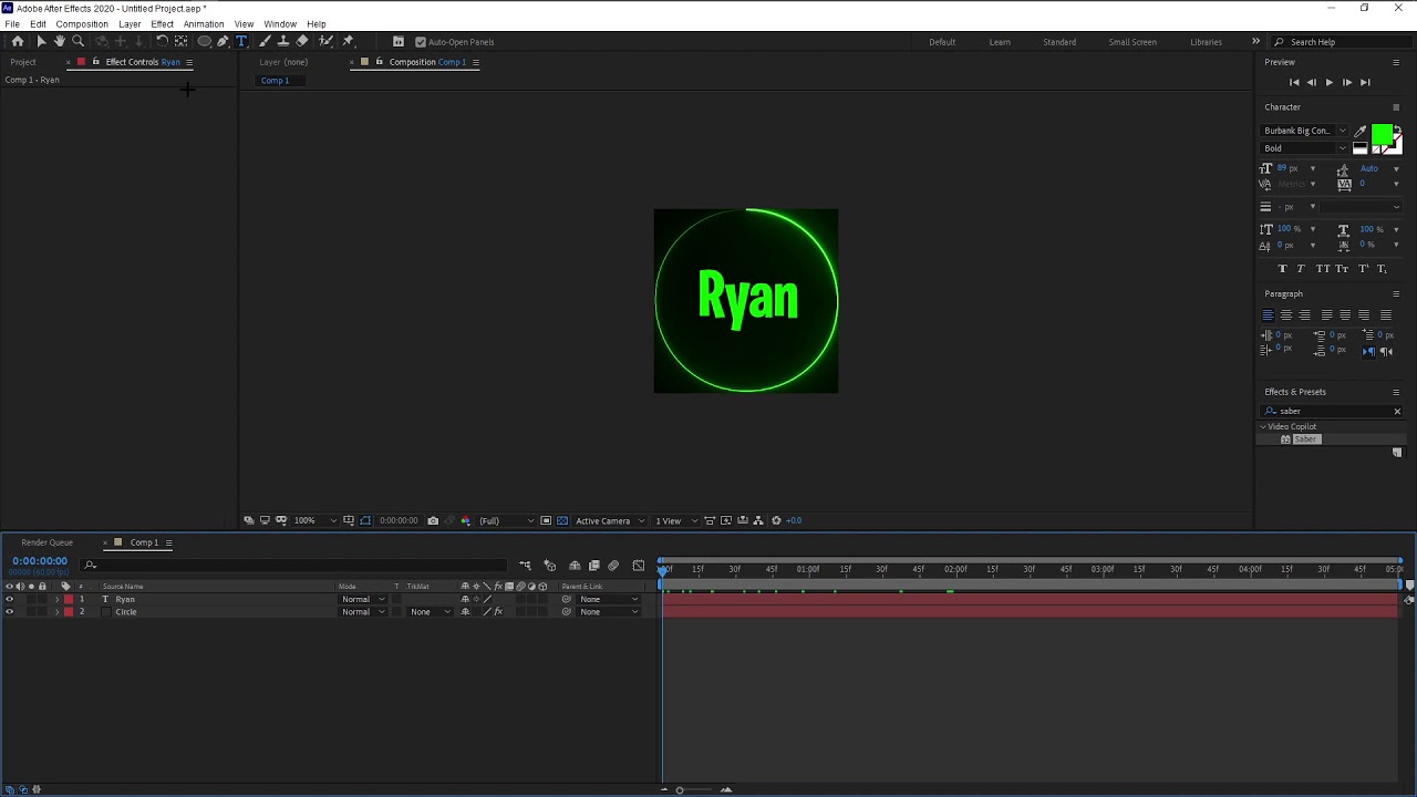 How to make custom animated profile pictures | Adobe After Effects ...