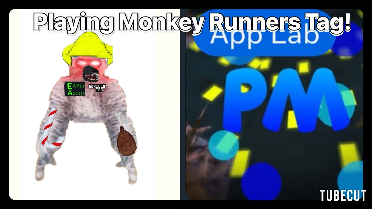 Playing Monkey Runners Tag! - YouTube