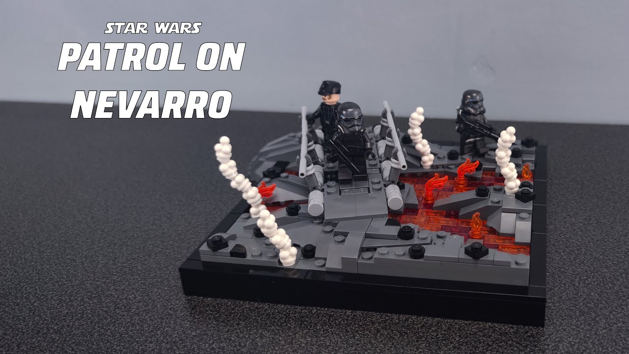 PATROL ON NEVARRO | Lego Star Wars Freeform MOC Timelapse - YouTube