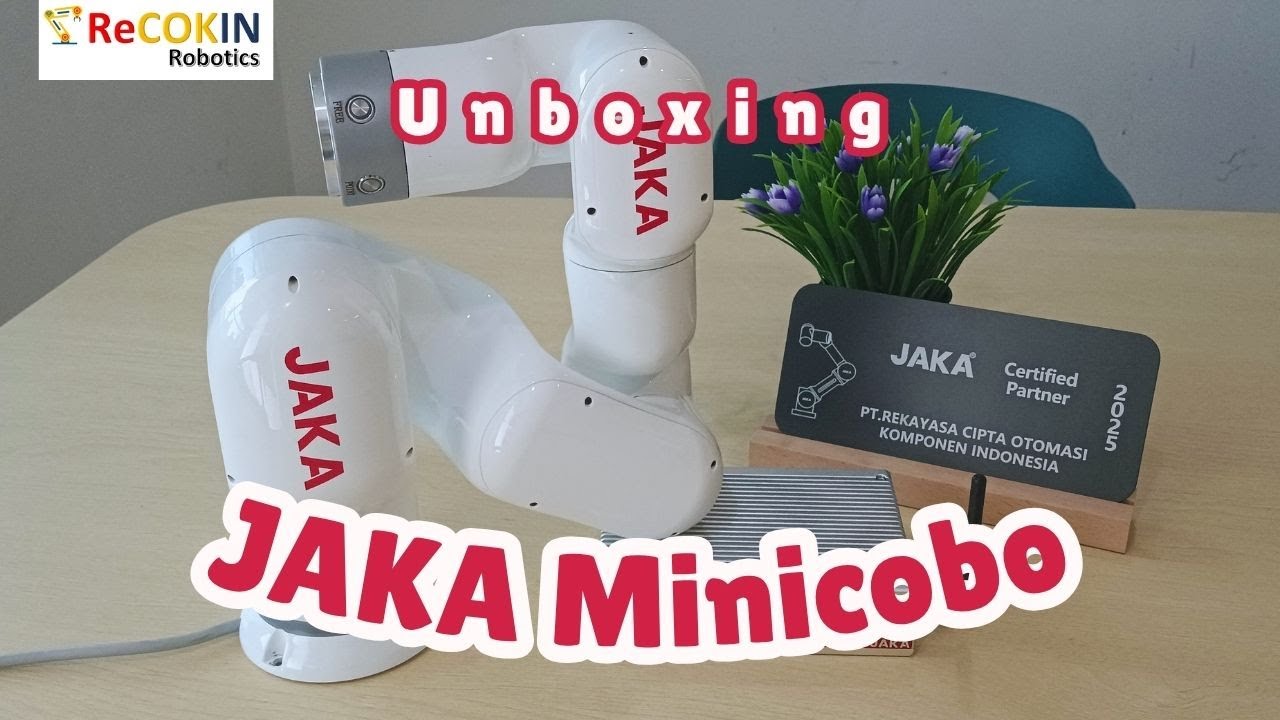 Unboxing JAKA Minicobo - RECOKIN Robotics - YouTube
