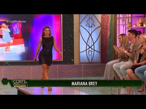 Mariana Brey presentó el diseño que confeccionaron Gonzalo y Yésica
