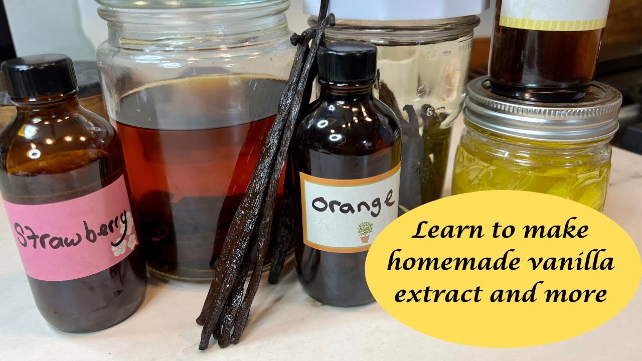 Discover the Astonishingly Simple Homemade Vanilla Extract Recipe - YouTube