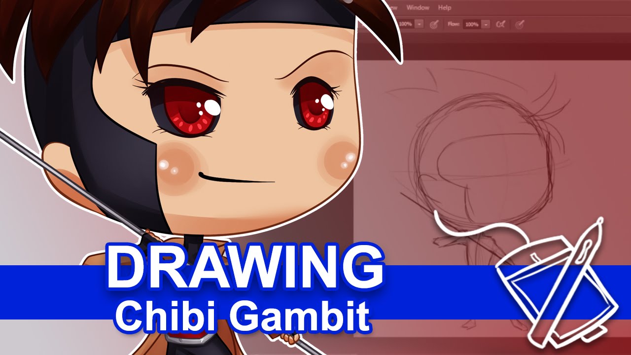 Drawing: Chibi Gambit - YouTube