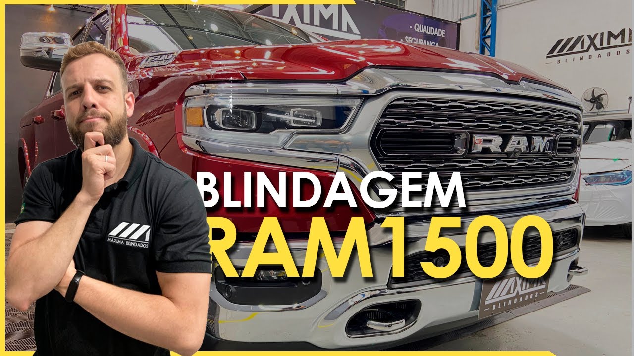 RAM 1500 Blindada: Segurança Máxima com Teto Panorâmico - YouTube