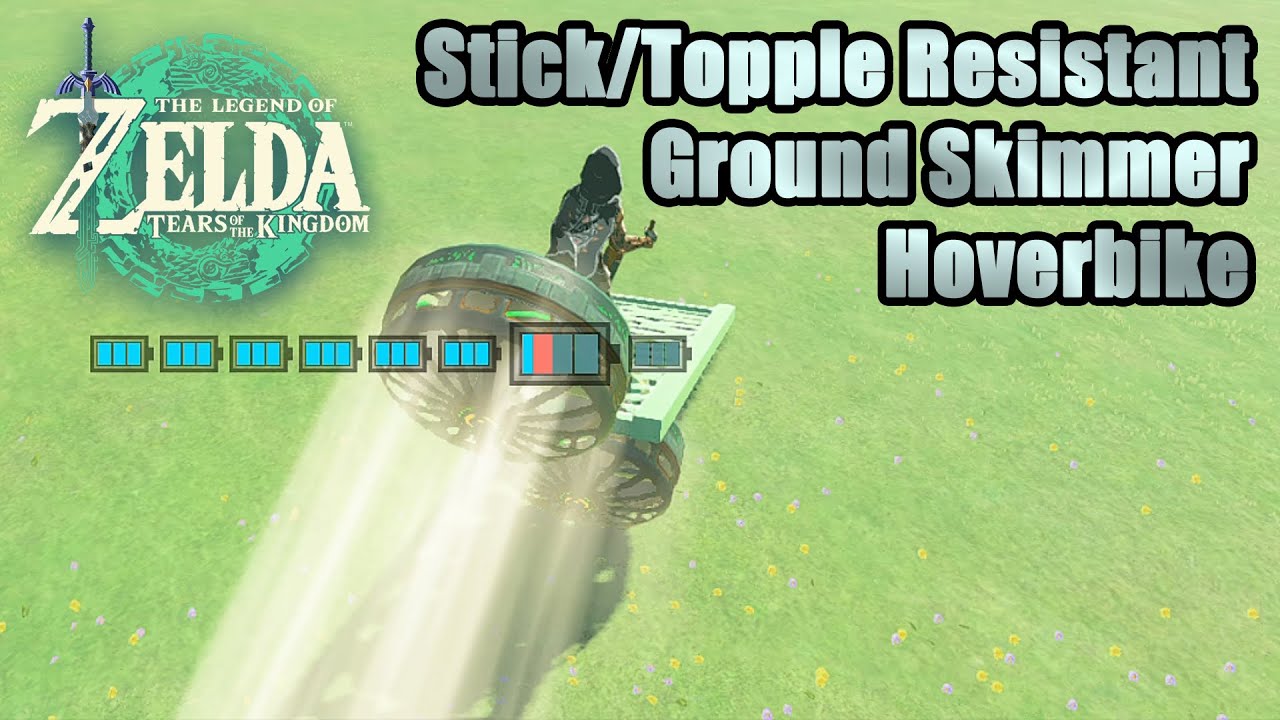 CRASH LESS With a Topple/Stick-Resistant Rail Hoverbike Skimmer in ...