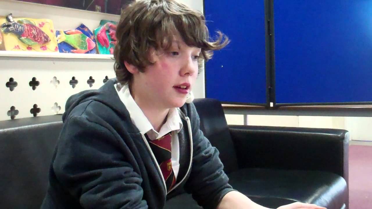 Liam 13 meets MEP - YouTube