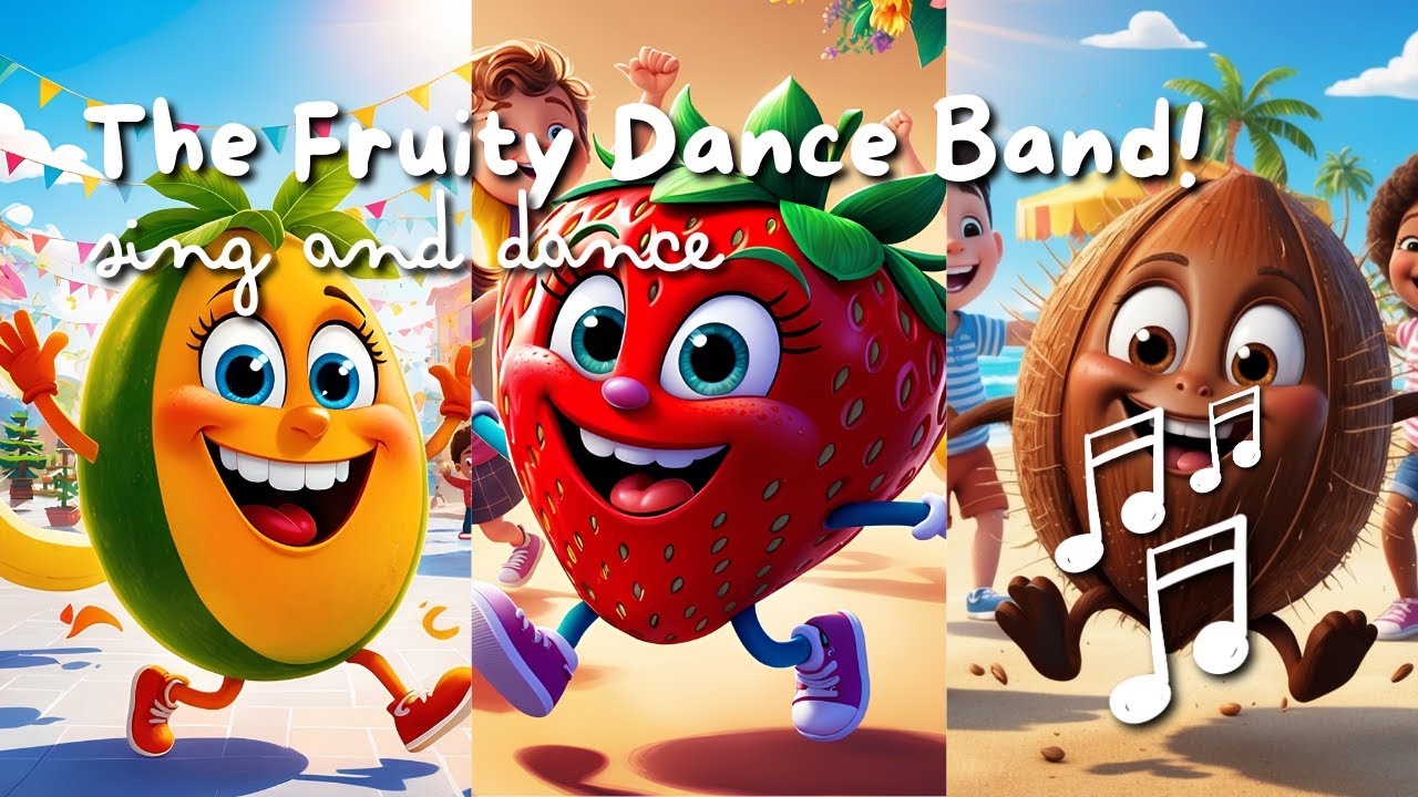 The Fruity Dance Band: Volume 1 | @TheFruityDanceBand | Song for Kids ...