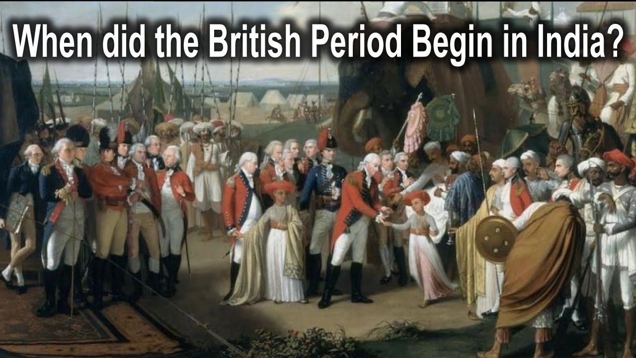 When did the British Period Begin in India? | Spectrum Modern History ...