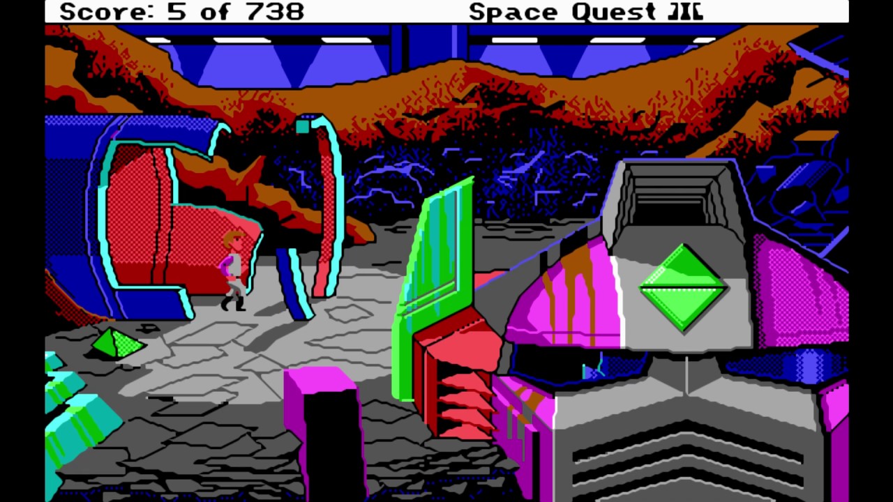 Let's Play - Space Quest 3 - EGA /w Roland MT-32 (part 1 of ?) - YouTube