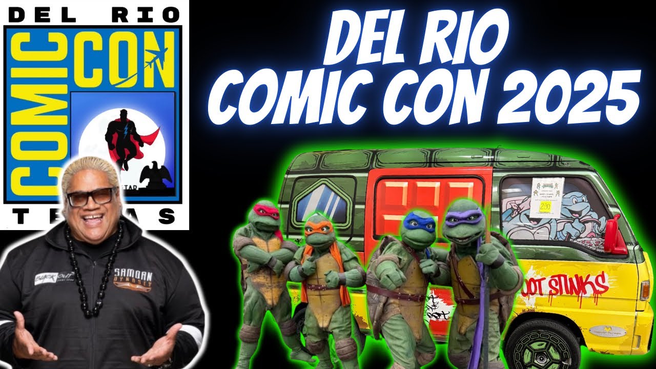 Going to the Del Rio Comic Con! Let’s see what I find and meet! - YouTube