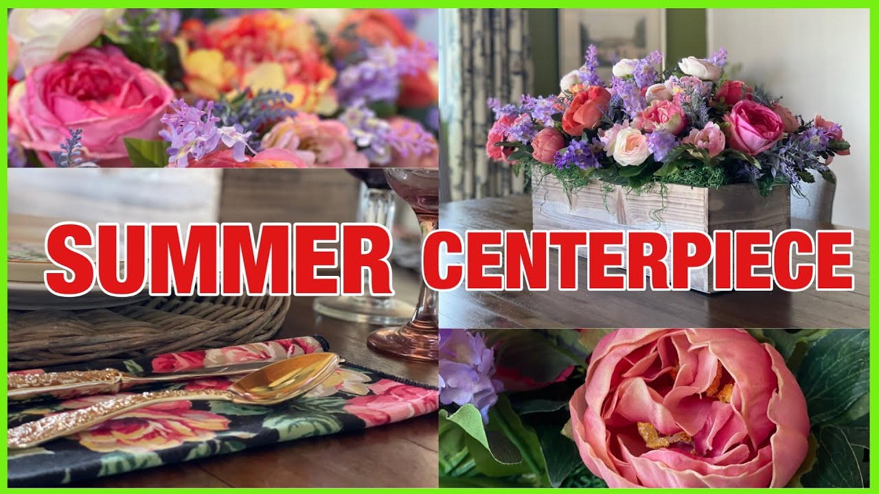 Home Decorating Ideas / How To Make The Perfect Summer Centerpiece DIY ...