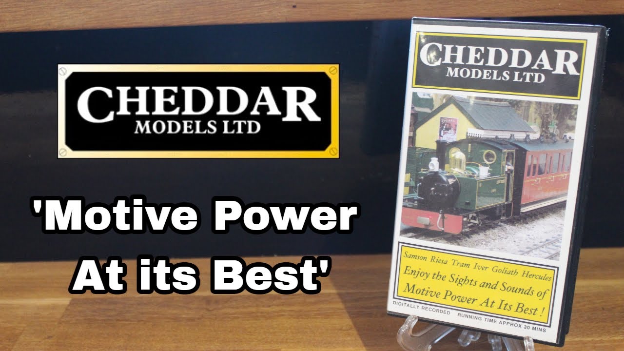 Motive Power At Its Best! Cheddar Models Locomotive Advertising Video ...