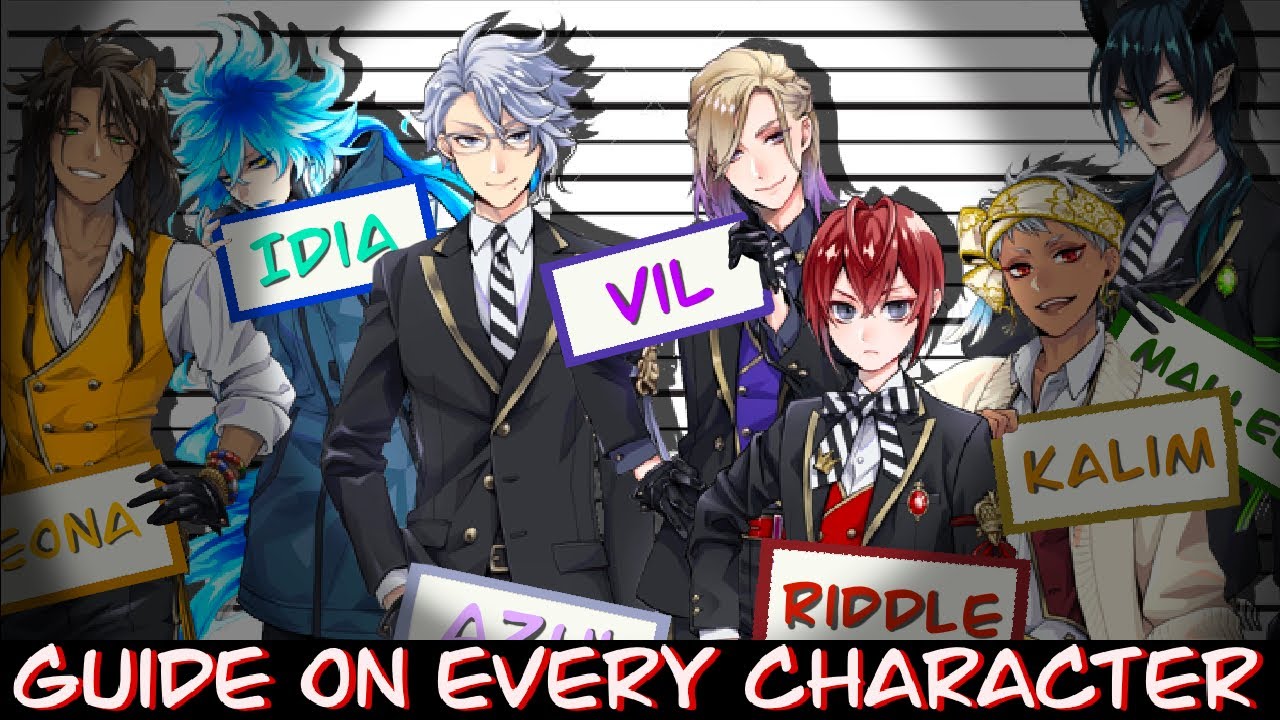 Twisted Wonderland Character 101 | A Guide on Every Night Raven Student ...