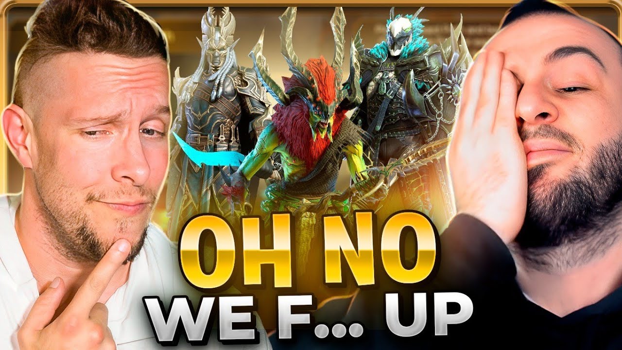 This Was a MISTAKE!! We Waited So Long To Build These Champions!! Raid ...