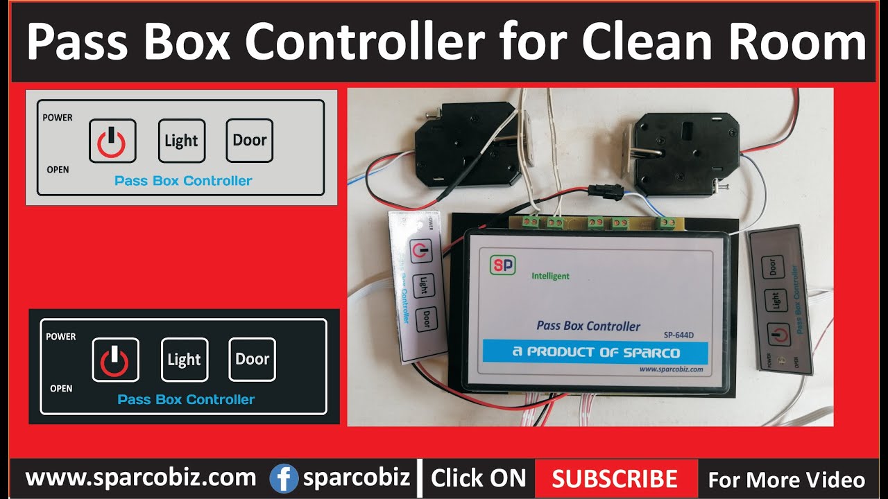 Sparco Pass Box Controller_Pass Through Cabinet Electronic Interlock ...