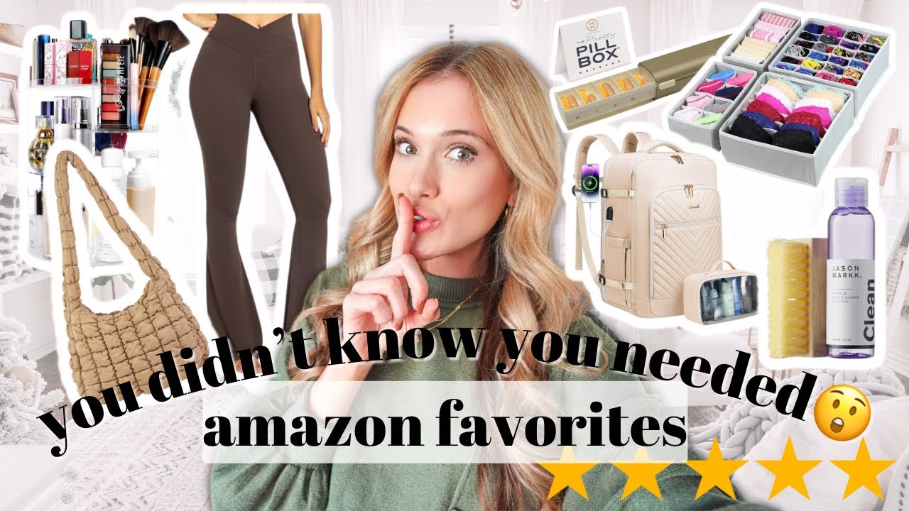 The BEST Amazon Must Haves You Need for 2024! | Amazon Favorites 2024 ...