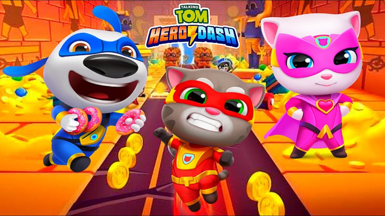 Talking Tom Hero Dash Speedrun Android Gameplay Part.5 - YouTube