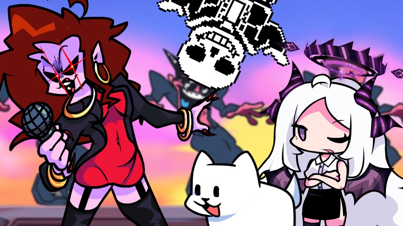 High (Toby Fox Mix), But it's Mommy Mearest Vs. Hina! [FNF x Undertale ...
