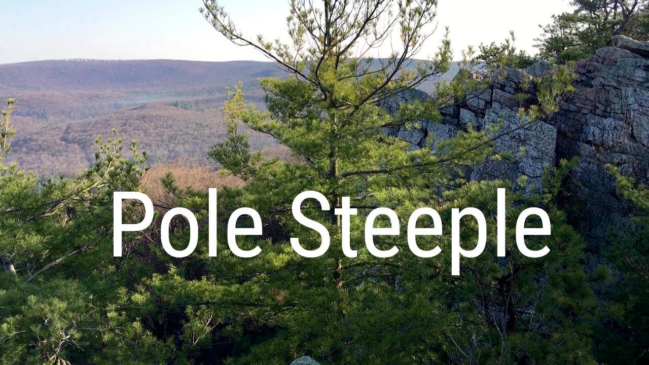 Hiking Pole Steeple and Appalachian Trail in Pine Grove Furnace State ...