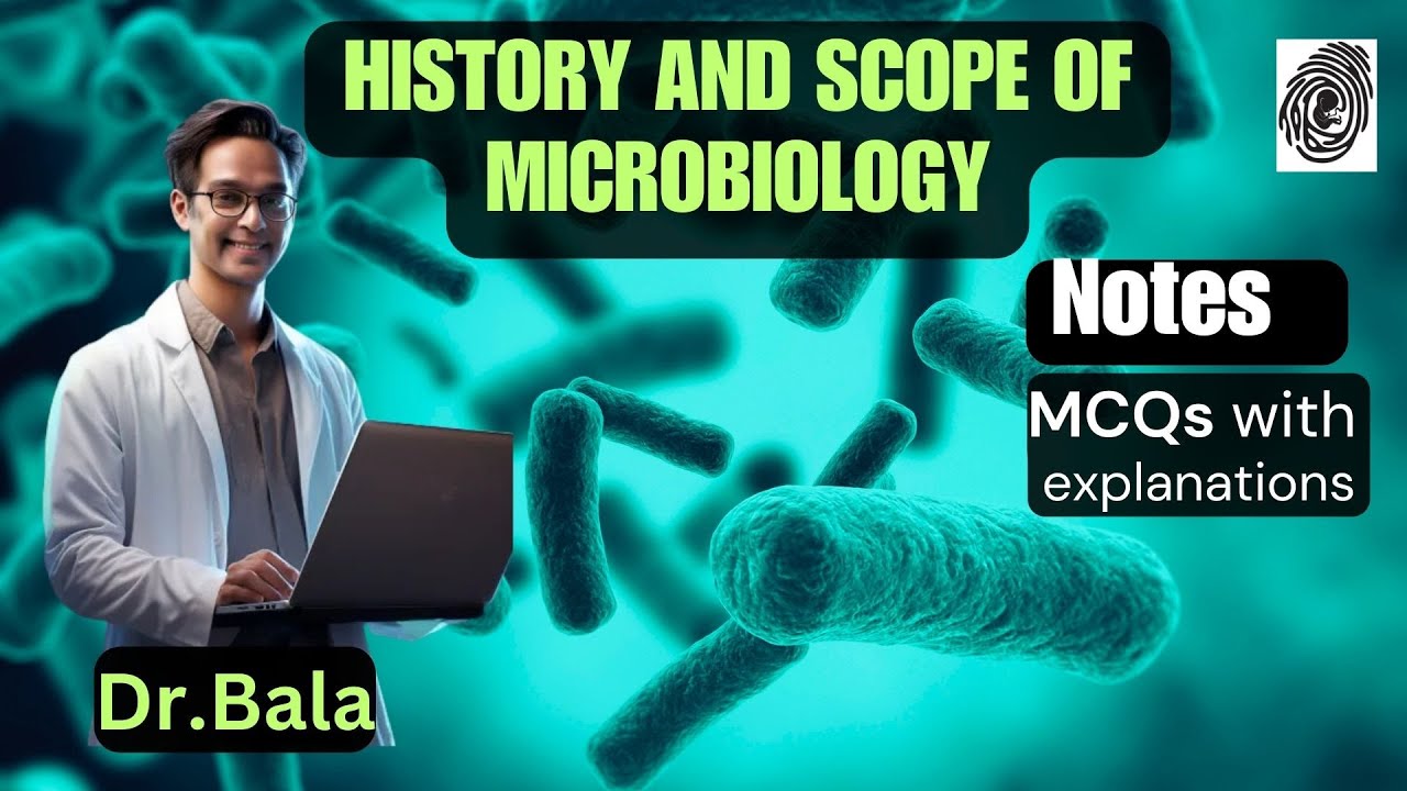History and Scope of Medical Microbiology I Simplified notes I MCQs ...