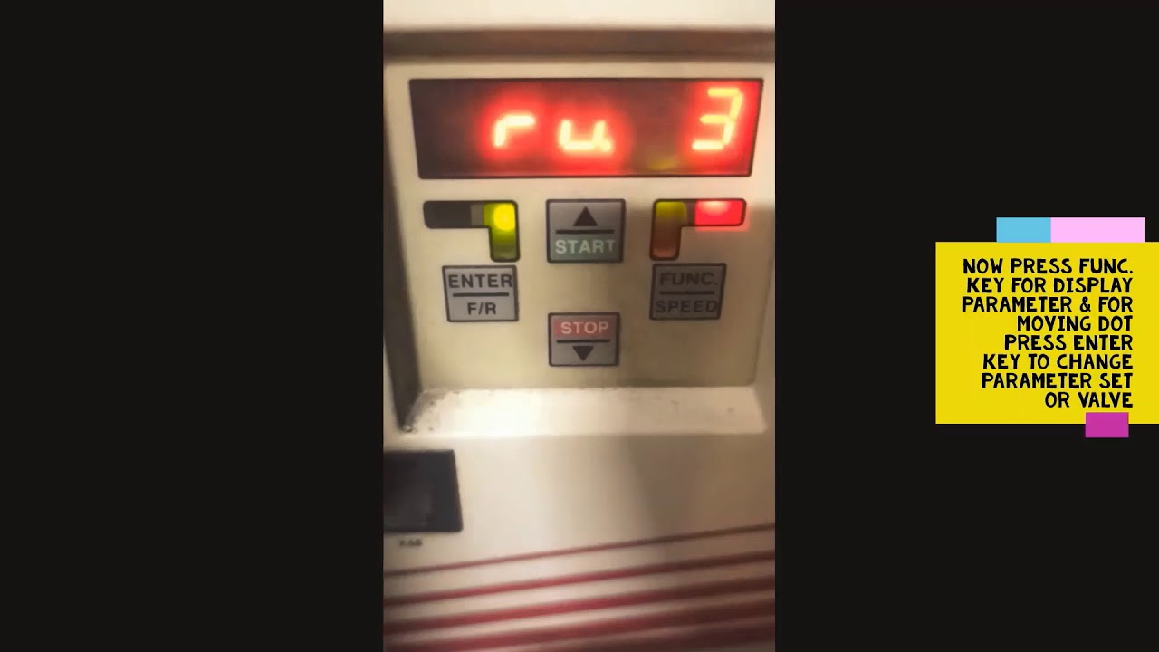 KEB F5 DRIVE PARAMETER CHANGE SPEED/FREQUENCY, - YouTube