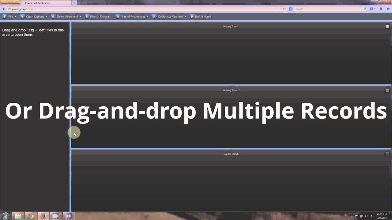 PowerGridApp - View and Analyze COMTRADE file or COMTRADE record by ...