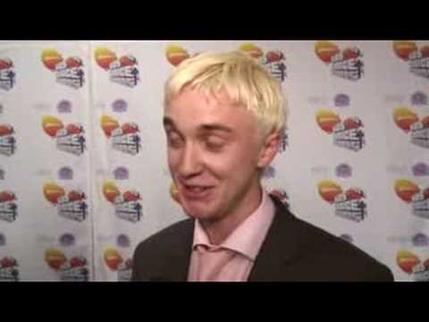 Tom Felton Nickelodeon kids choice awards 2007 - YouTube