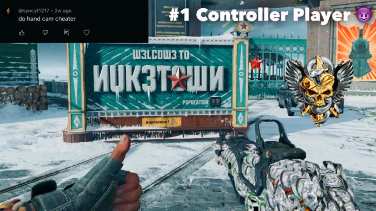 The #1 CONTROLLER PLAYER Does Hand Cam (Cod Bo4) - YouTube