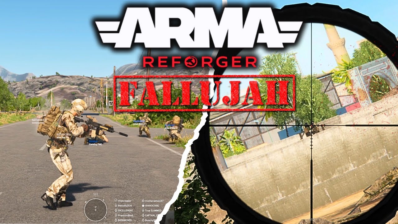Arma Reforger - "Welcome to Fallujah 1" Raiding Insurgent bases, booby ...