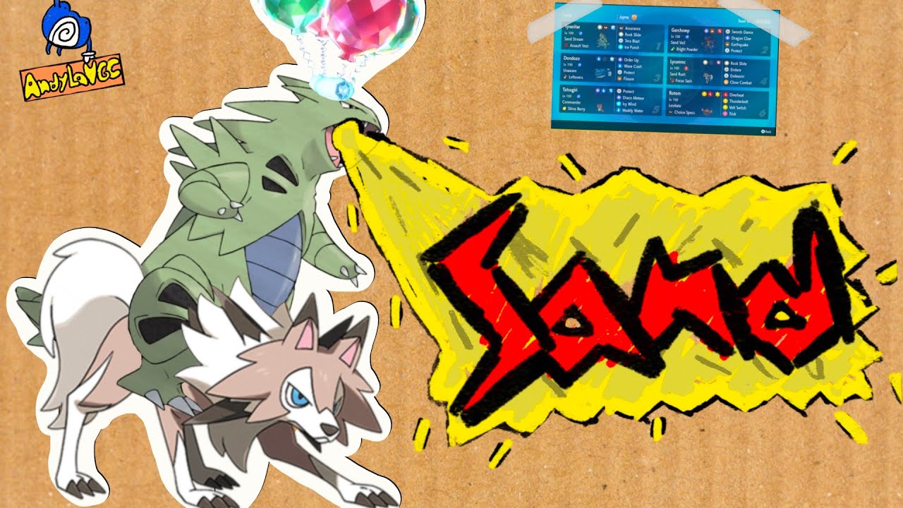 SANDSTORM is the BEST Weather Right Now - Pokémon Gen 9 VGC - YouTube