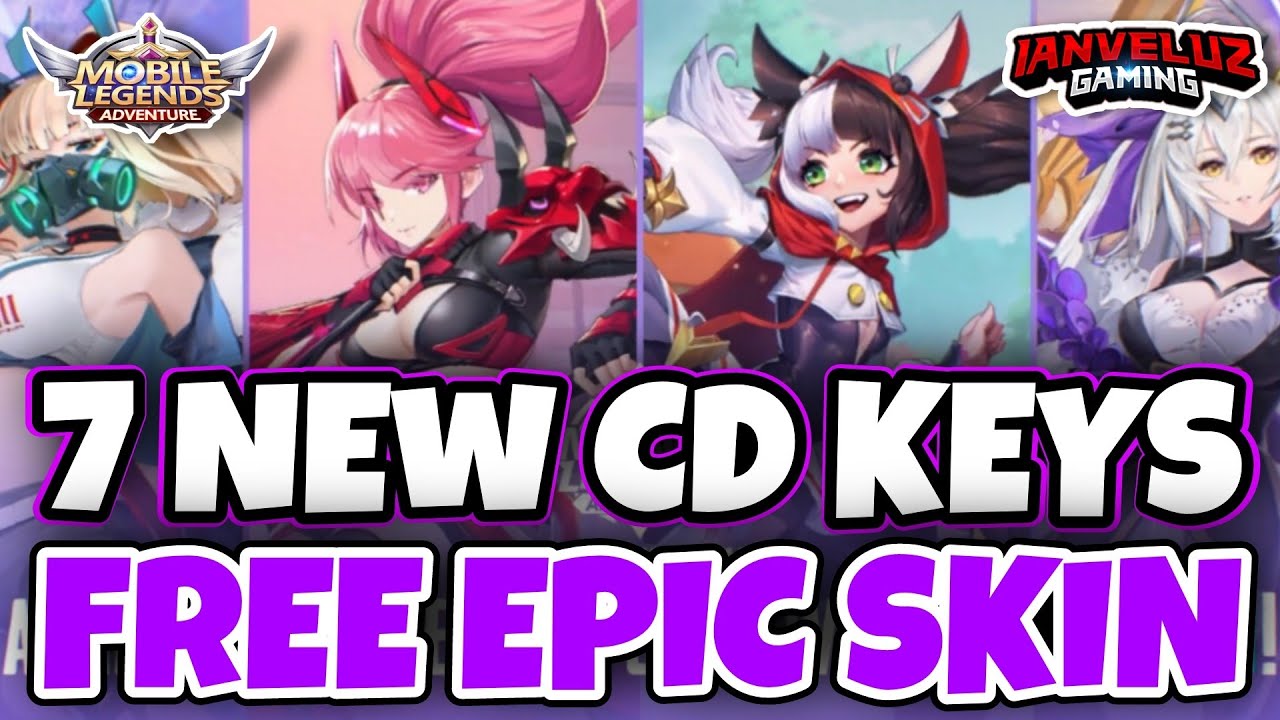 7 NEW CD KEYS + FREE 5K Gems | Mobile Legends Adventure 2021 - YouTube