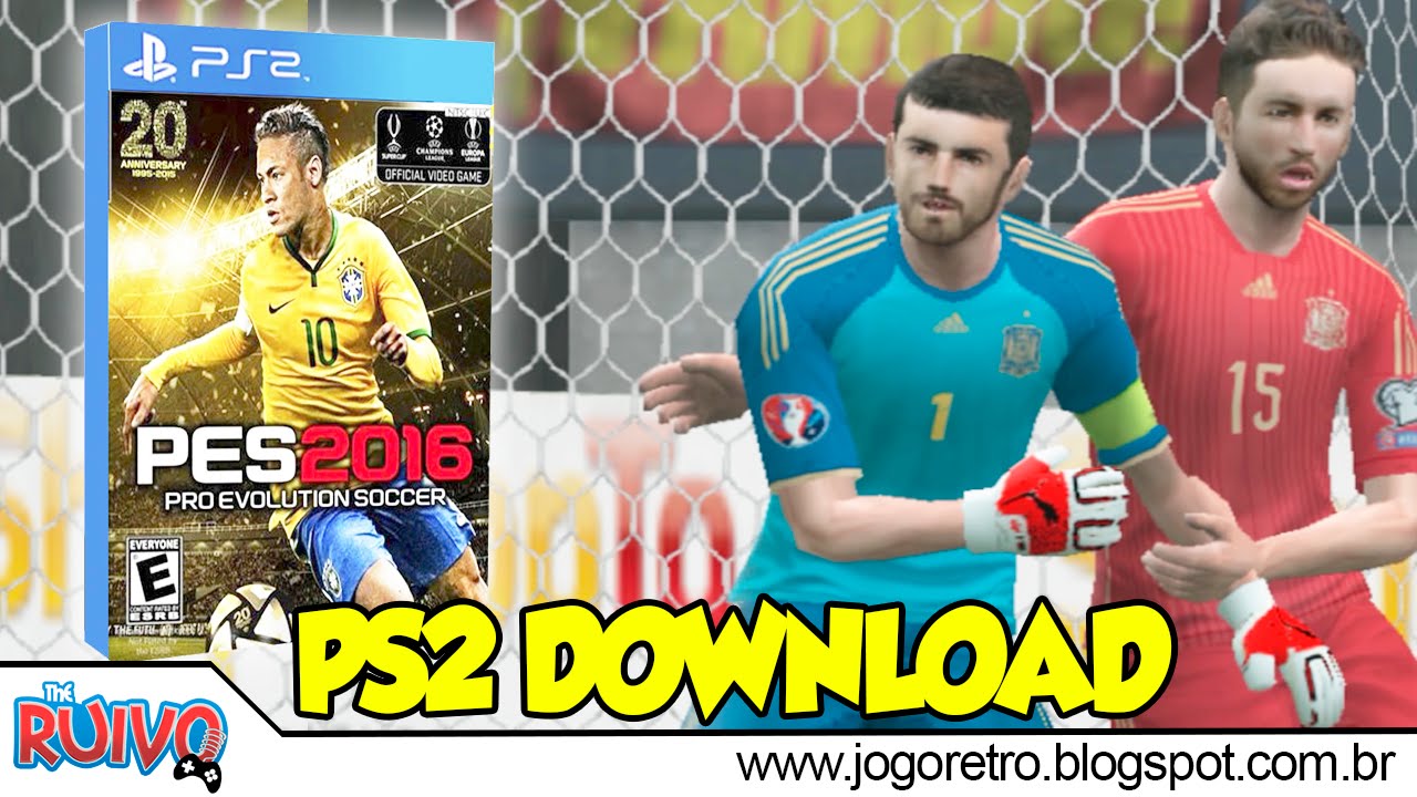 Pro Evolution Soccer 2016 (PES16 by Ndps23) no Playstation 2 - YouTube
