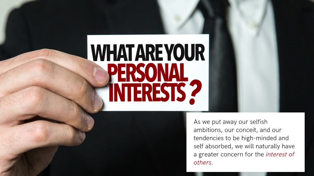 The interest of others - YouTube