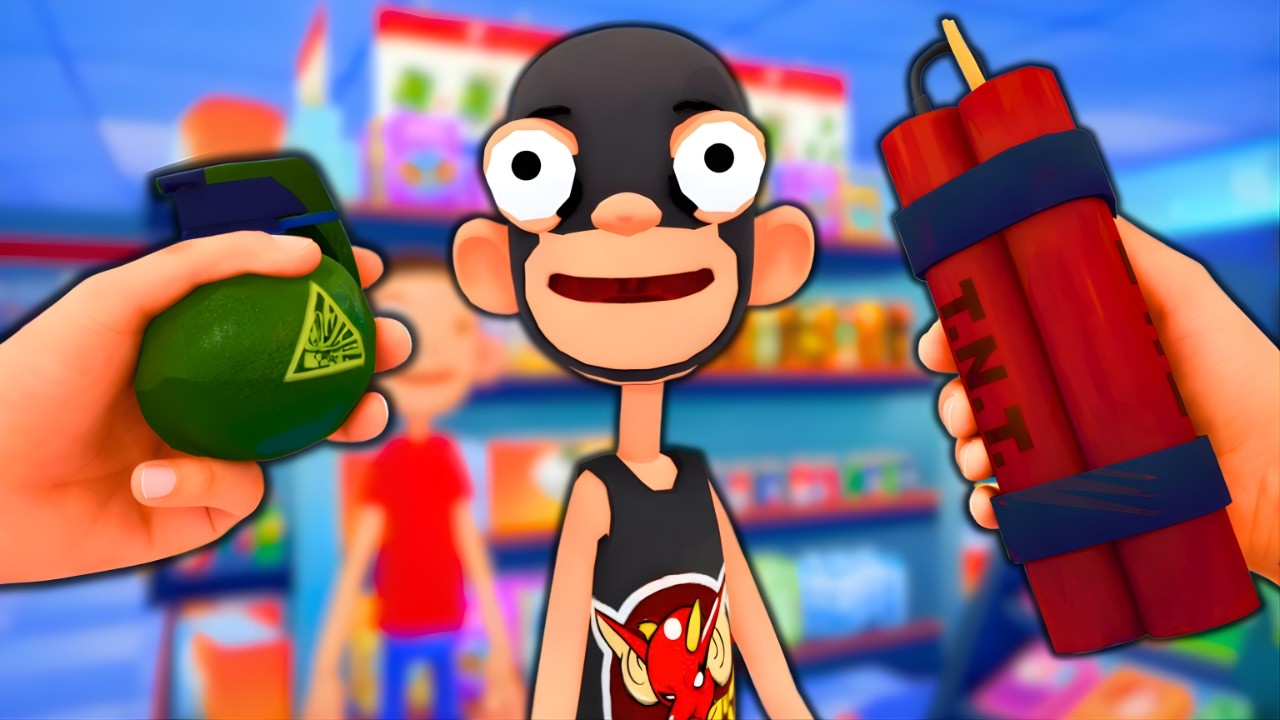 I Got EXPLOSIVES In My VR Supermarket | Scan Or Scam - YouTube