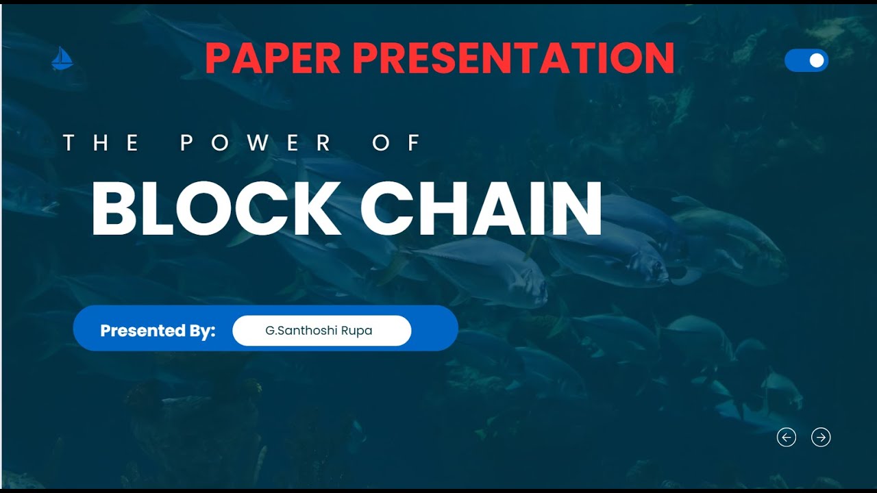 The Power of Blockchain | Paper Presentation Topic | Revolutionizing ...