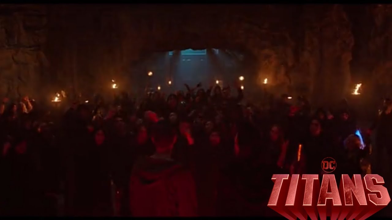 Titans 4x05 - Sebastian embraces his true calling (Brother Blood ...