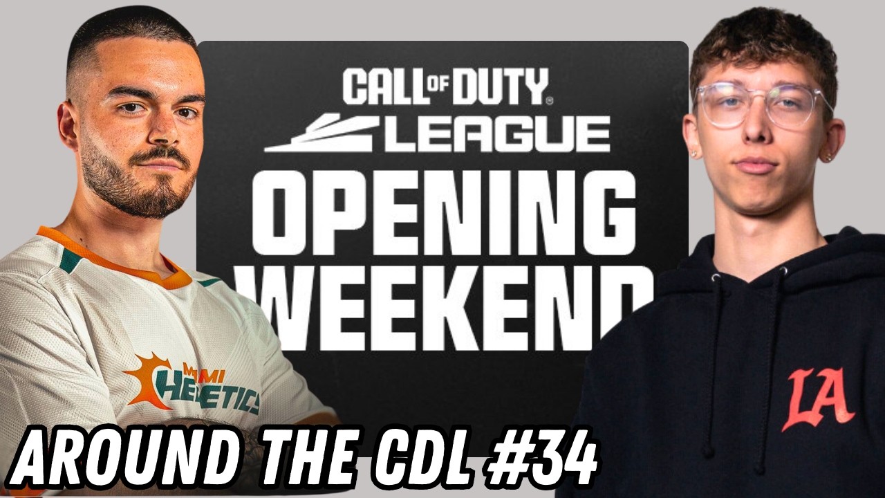 CDL WEEK 1 PICKEMS! | Around The CDL Ep. 34 - YouTube